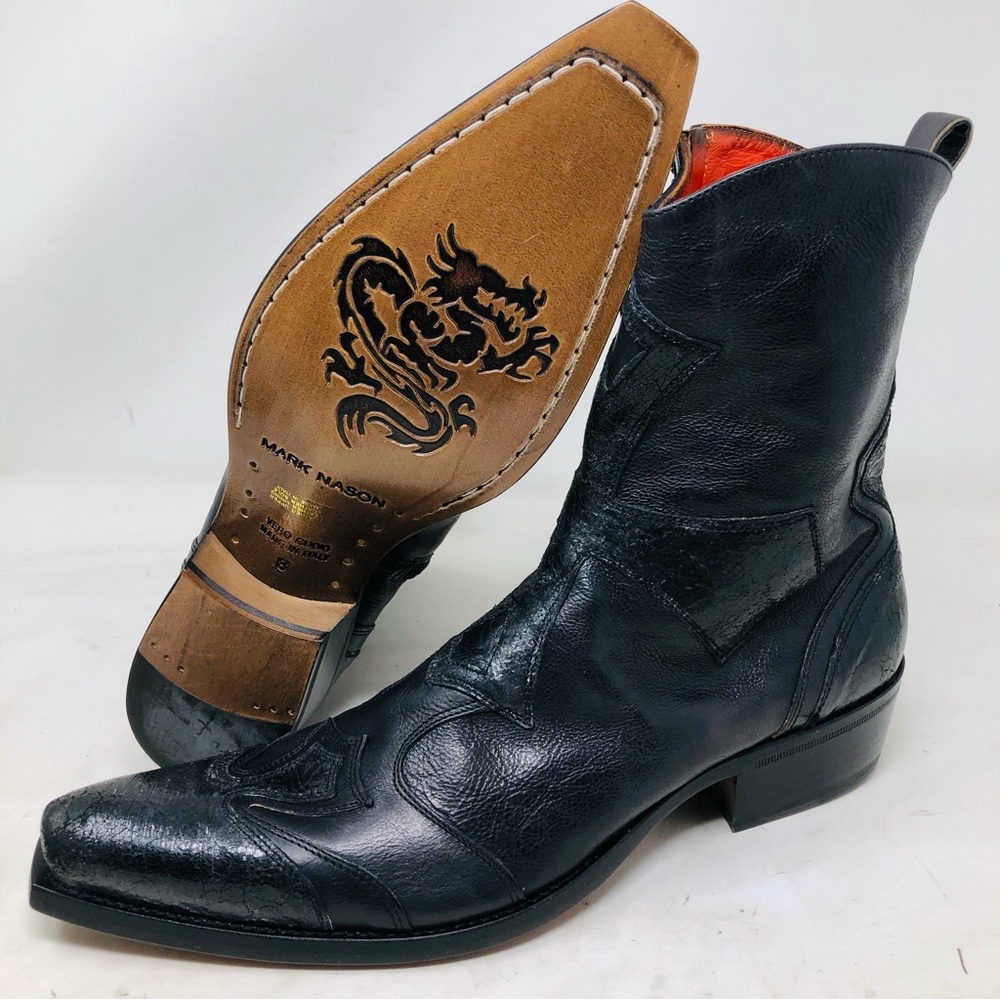 New Mark Nason Dallas Boots Italy 67267 - Gem